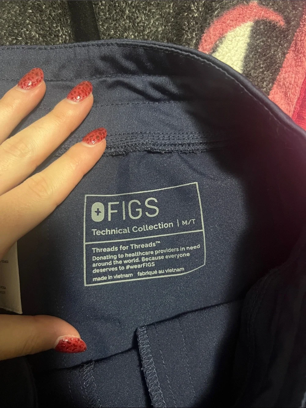 Figs | Tops | Figs Navy Medical Scrub Top And Drawstring Pants | Poshmark